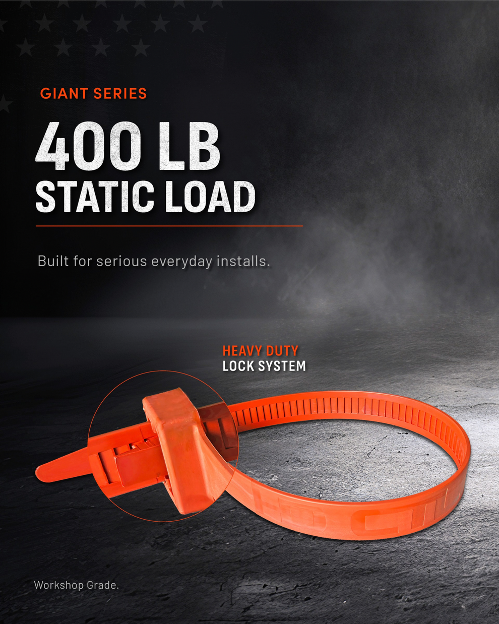 Giant Cable Tie (400lb Rating) – cabletielink